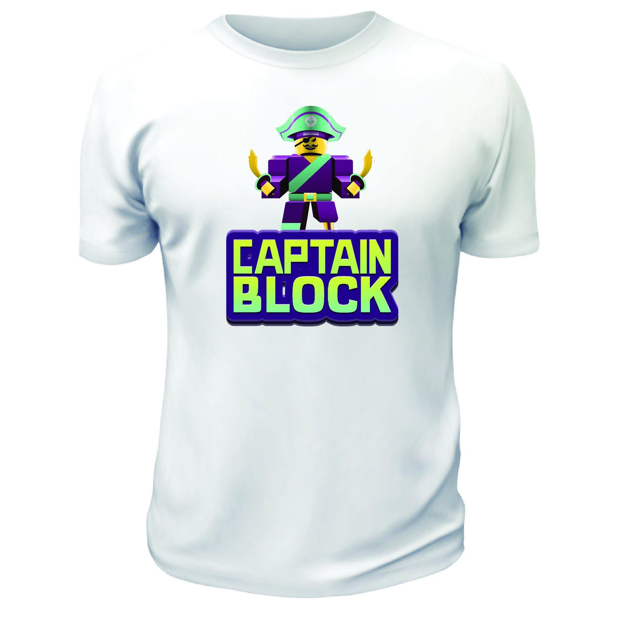Captain Block T-Shirt – Custom T Shirts Canada by Printwell